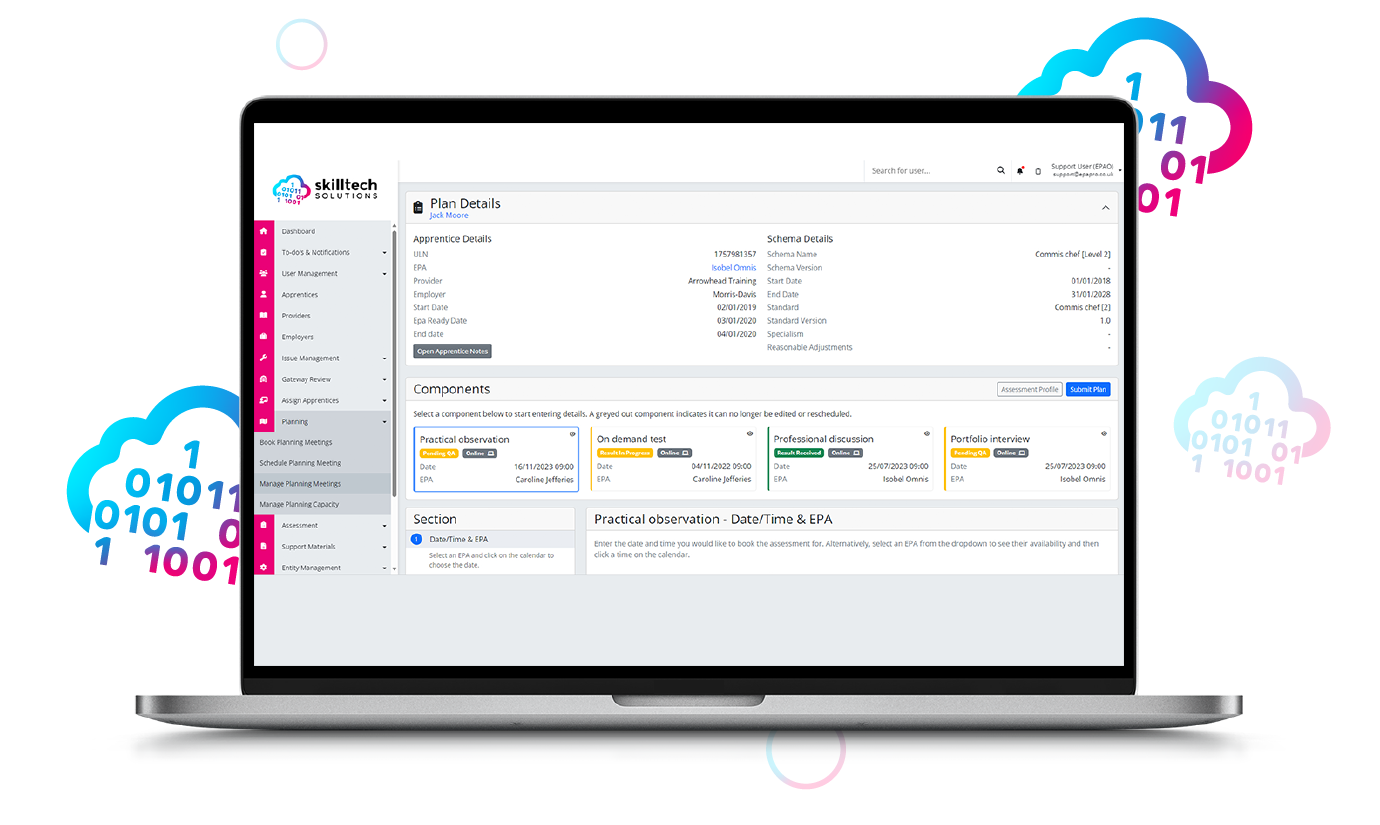 epaPRO Essentials | Essential End-Point Assessment Software | Skilltech Solutions